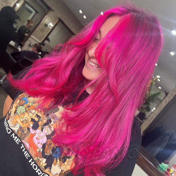 Hot Hot Pink High Voltage Classic Hair Dye | Manic Panic UK