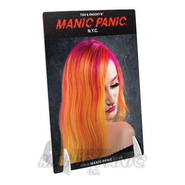 Countertop Hair Dye Picture Display Stand | Manic Panic UK