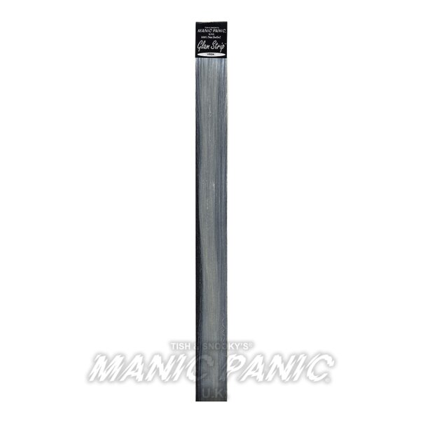 Virgin White Synthetic Glam Strips Hair Extensions | Manic Panic UK