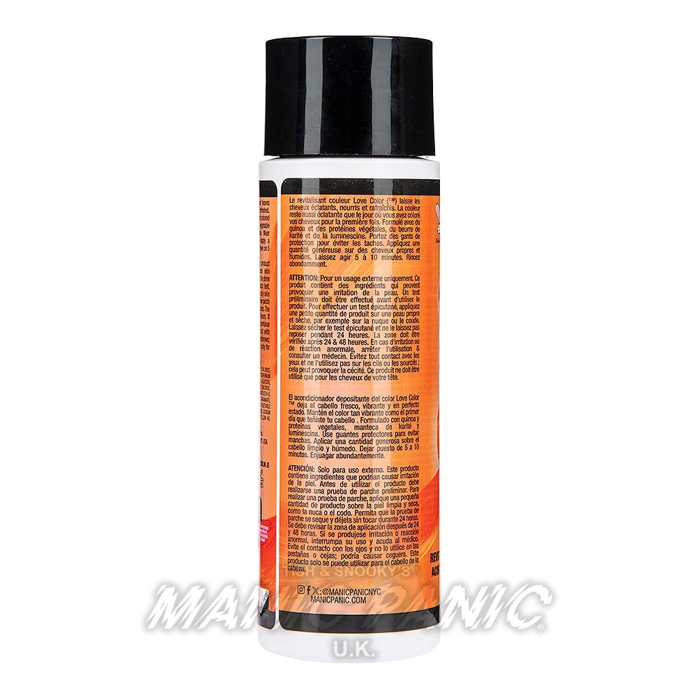 Orange Crush Love Color™ Colour Depositing Conditioner | Manic Panic UK