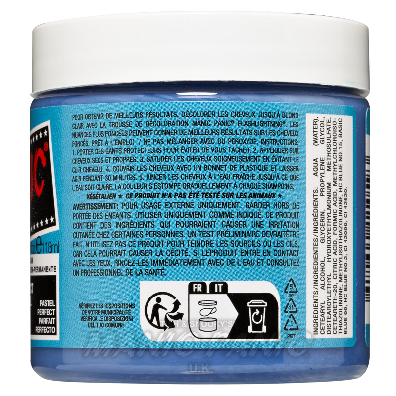 Blue Angel Creamtones Hair Colour Dye | Manic Panic UK