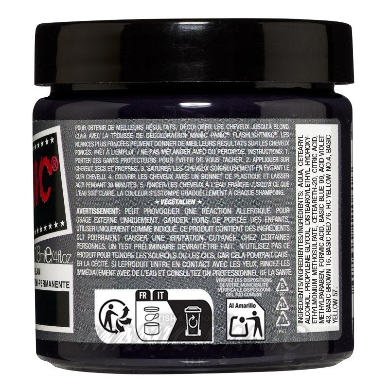 Alien Grey High Voltage Classic Colour | Manic Panic UK