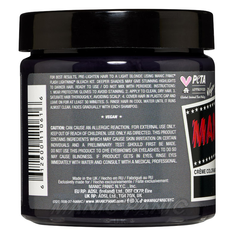 manic panic alien grey uk