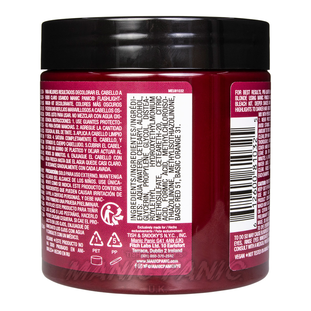 manic panic vampire red uk