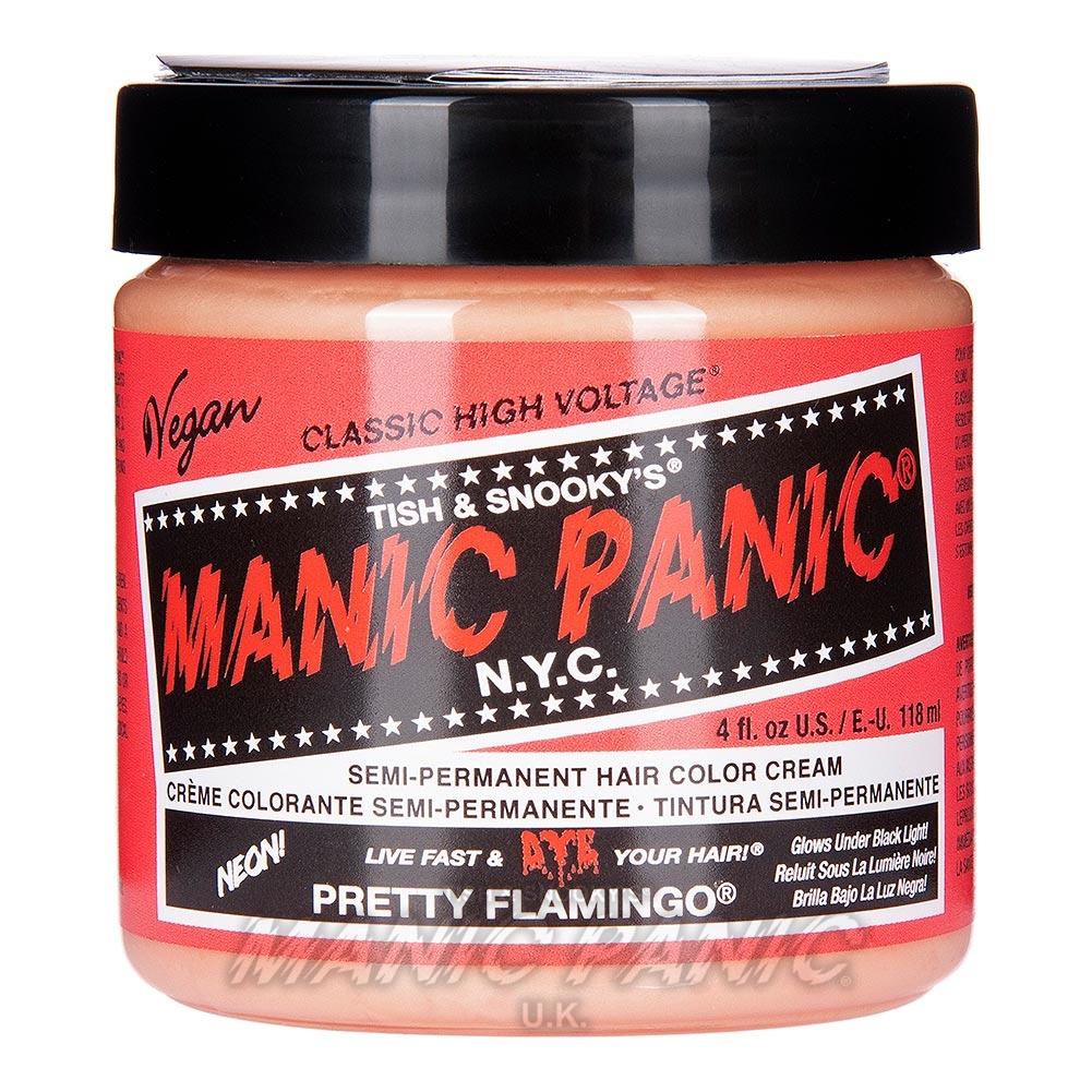 Tinte Capilar High Voltage Classic Pretty Flamingo - Rosa | Manic Panic