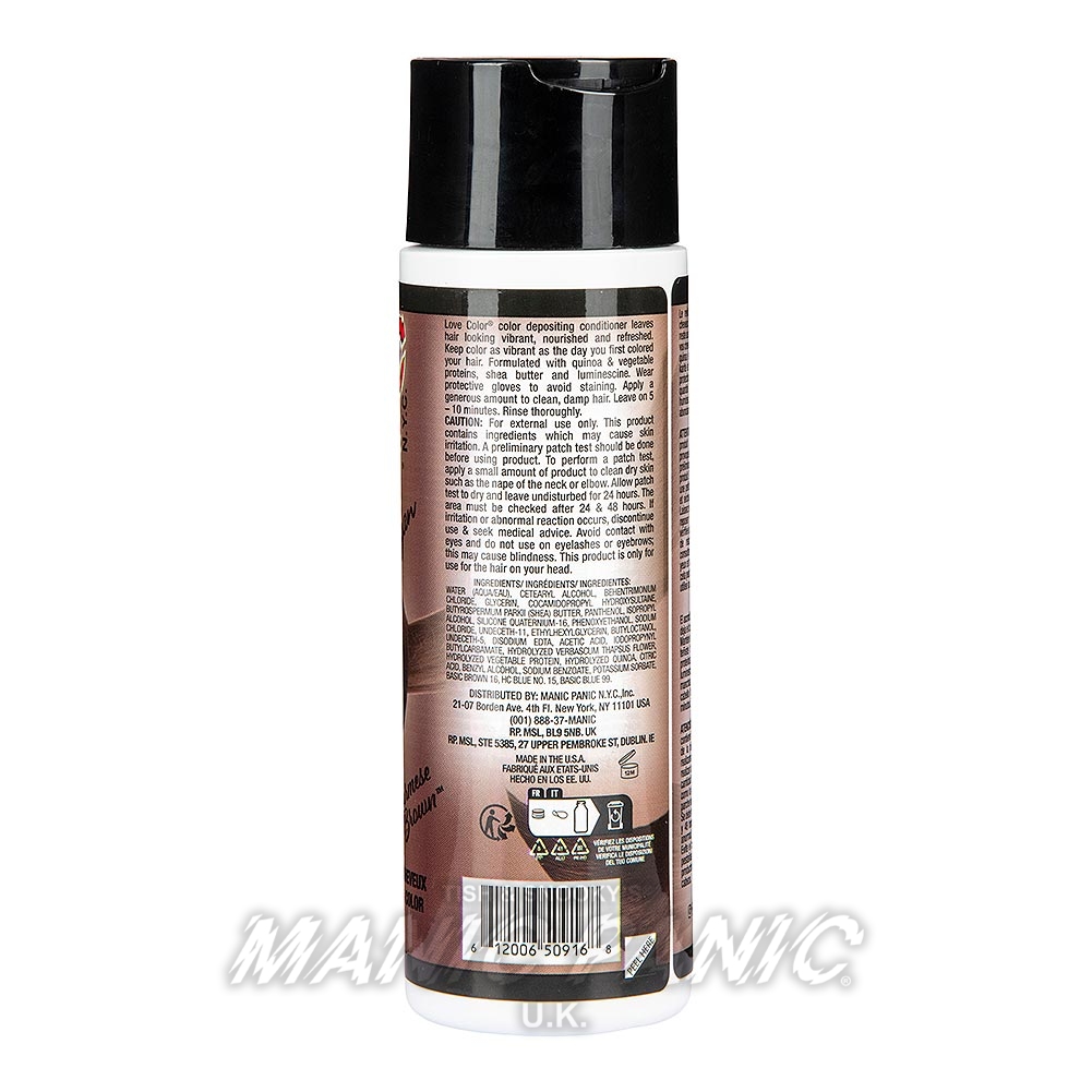 Burmese Brown Colour Depositing Conditioner | Manic Panic UK