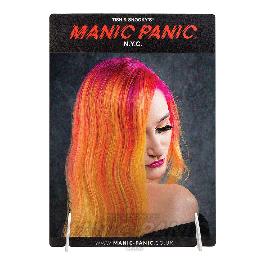 Countertop Hair Dye Picture Display Stand | Manic Panic UK